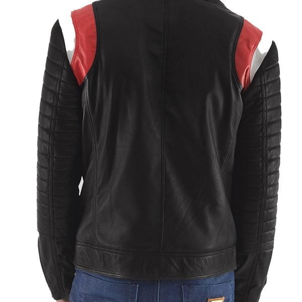 Highfield Black Leather Jacket | Black Leather Jacket | black biker jacket