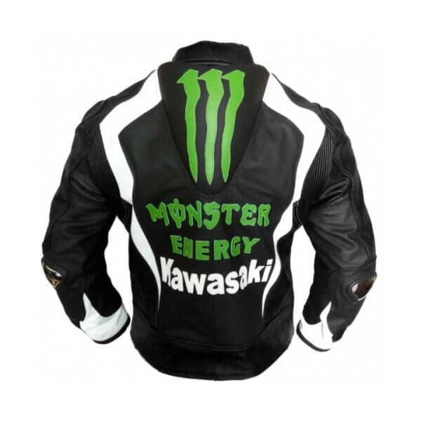 Kawasaki Green Motorcycle Jacket | Monster Leather Jacket
